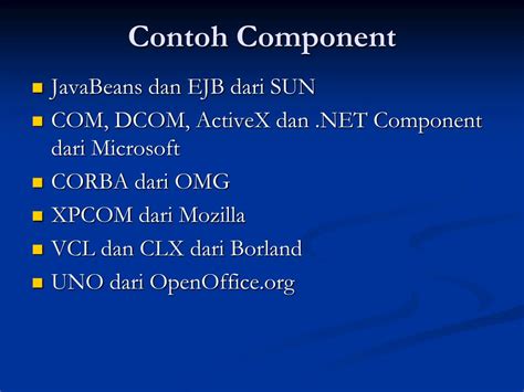 Ppt Overview Component Oriented Programming Powerpoint Presentation