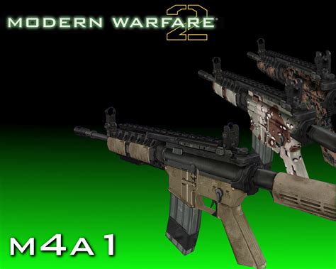 Modern Warfare 2 M4 [battlefield 2] [mods]
