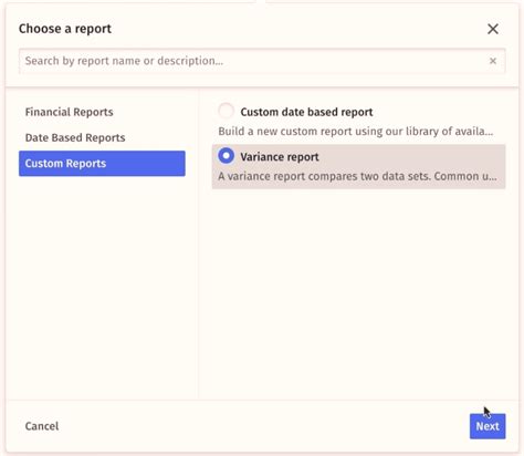 How To Create Variance Reports In Minutes