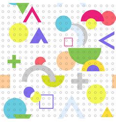 Striped Seamless Geometric Pattern Digital Vector Image