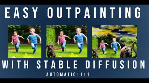 Easy Outpainting With Stable Diffusion Automatic1111 YouTube