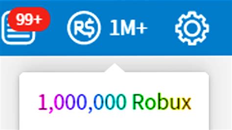 HITTING 1 MILLION ROBUX Roblox YouTube