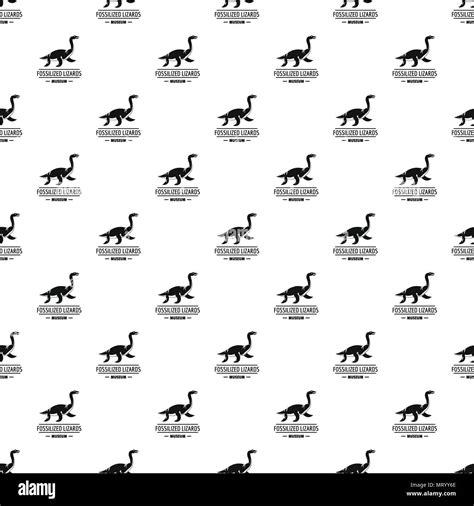 Jurassic Museum Pattern Vector Seamless Stock Vector Image And Art Alamy