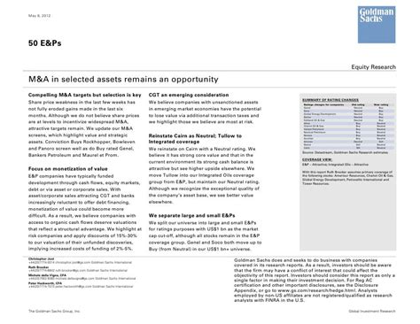 Equity Research Template