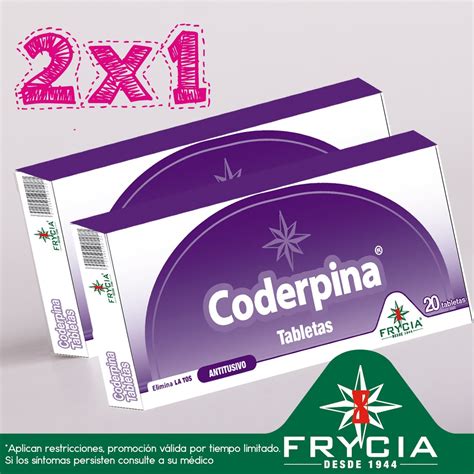 Laboratorios Aprovecha Nuestro 2x1 En Coderpina De 20 Tabletas Busca