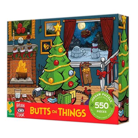 Butts On Things Christmas Puzzle