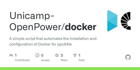 GitHub Unicamp OpenPower Docker A Simple Script That Automates The Installation And