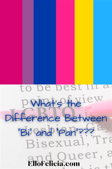 Whats The Difference Between Bi And Pan