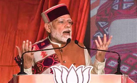Congress Can Never Give Stable Govt To Himachal Pradesh Says Pm Modi