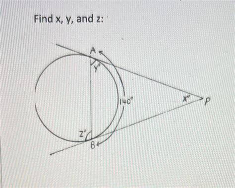 Solved Find X Y And Z Chegg