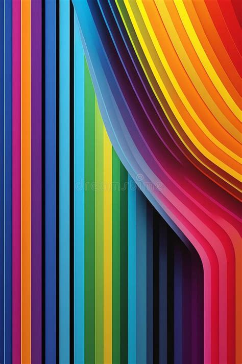 Colorful Abstract Background With Stripes Vector Illustration Eps 10