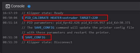 Klipper Calibrating Pid Settings For Hotend Pid Settings For Heated