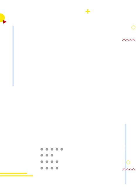 Minimalist Geometry Page Border And Printable Background In Word