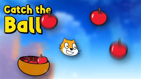how to make a catch game in scratch tutorial youtube