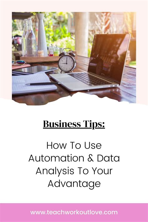 how to use automation and data analysis to your advantage
