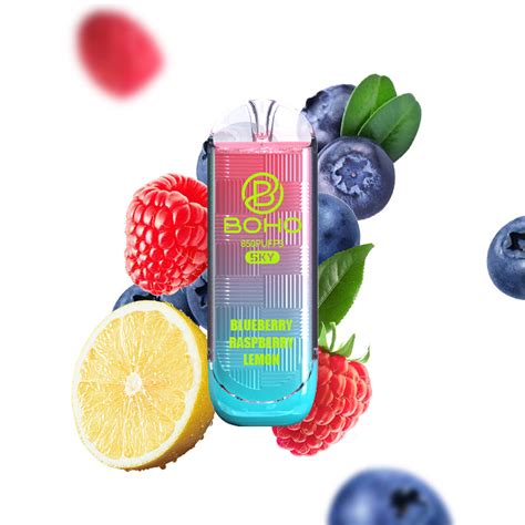 Boho Sky Blueberry Raspberry Lemon Boho Vape
