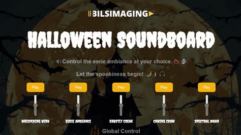 🎃 Halloween Soundboard 2025 By Bilsimaging Eerie Ambiance At Your Fingertips👻