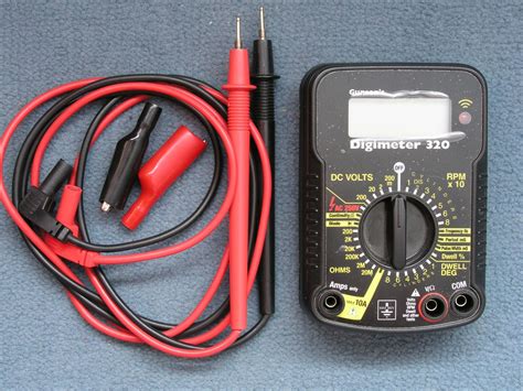 Gunson Digimeter 320 Auto Digital Multimeter For Car