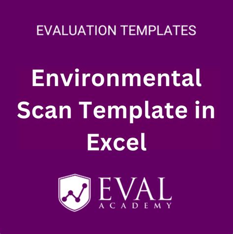Environmental Scan Template In Excel — Eval Academy