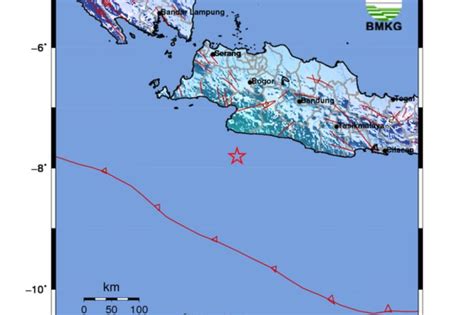 Warga Sukabumi Dikejutkan Dengan Gempa Magnitudo 53 Merahputih