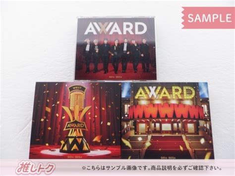 Yahooオークション West Cd 3点セット Award 初回盤acddvdbcd