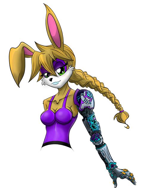 Bunnie Rabbot By Anbufox