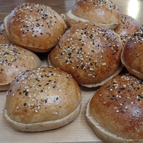 Hamburger Buns Made With Fresh Milled Flour Fresh Milled Mama