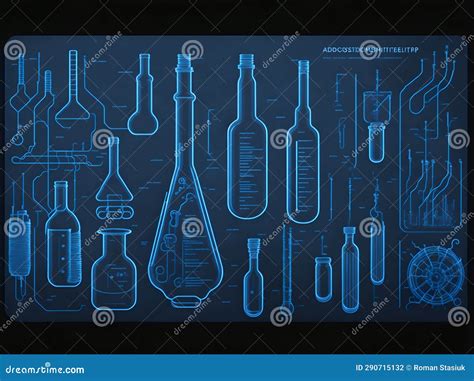 Advanced Technology And Instrumentation Within A Biochemistry Lab Ai Generated Stock