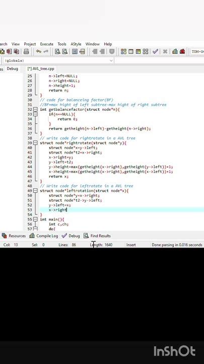 160 left rotation avl tree data structure and algorithm codingod
