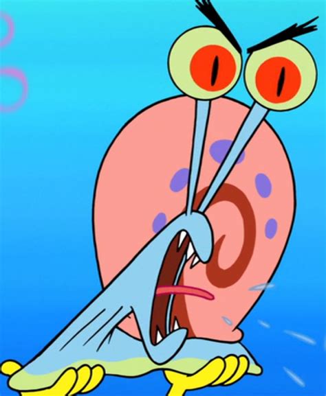 Angry Gary Spongebob