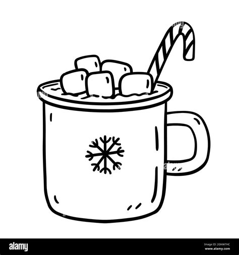 Hot Cocoa Drawing Daily Doodle 12 28 24 How To Draw A Hot Chocolate