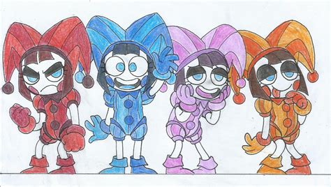 Tadc Pomni Gang By Rogelis On Deviantart