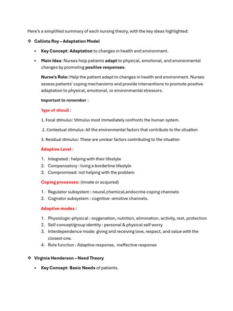 Sumarization From Theories Pdf