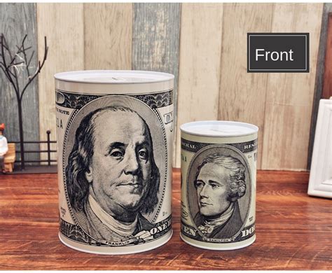 Творческа голяма касичка Буркан за пари Банка за монети Безопасна кутия за спестяване на пари