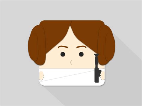 Princess Leia Icon At Collection Of Princess Leia