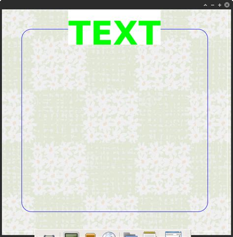 Java Graphics Remove Part Of Rounded Rectangle Under Text Stack Overflow