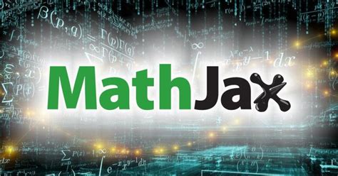 Samrat Saha On Linkedin Mathjax Rendering Mathematical Notation On The Web