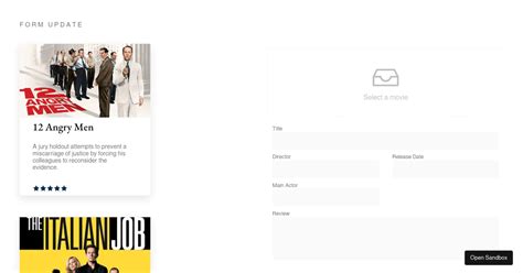 Observable Forms Examples CodeSandbox