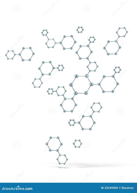 Rainbow Dna Deoxyribonucleic Acid With Blue Background Royalty Free