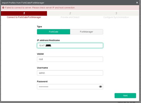 troubleshooting tip failed to import web filter p fortinet community