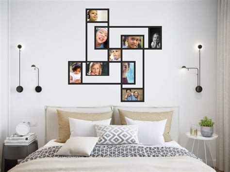 Custom Photo Frame In A Unique Swastik Like Shape Orchid Digitals