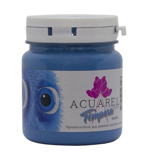 Temperas Acuarel Color x250 gr ESTELA MONTENEGRO LIBRERÍAS MAYORISTAS