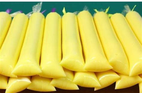 Geladinho Cremoso De Milho Verde Uma Sobremesa Refrescante
