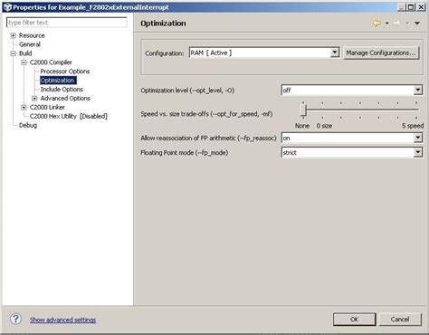 How To Decrease The Interrupt Context Switching Time In C Code For Tms320f28027 Ccs Version 6