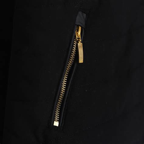 کالاسیون خرید کاپشن یقه ایستاده گلدن زیپ