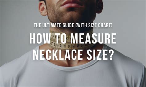 How To Measure Necklace Size With Size Chart