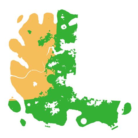 Procedural Map Rust Map Just Wiped Procedural Map Rust Map Just Wiped