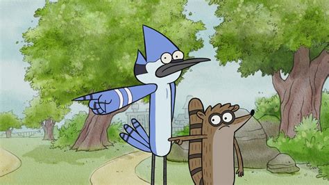 Regular Show Mordecai Head