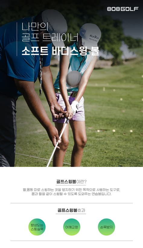 핫딜 808 소프트 바디스윙 볼 골프 연습 용품 자세교정기 딜팡 골프용품 전문쇼핑몰