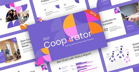 Cooperator Business Startup PowerPoint Template